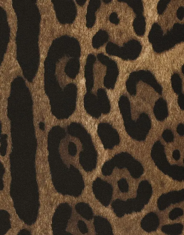 Dolce & Gabbana Leopard Print Outdoor Cushion