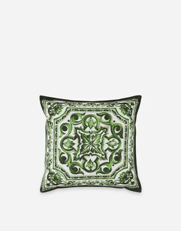 Dolce & Gabbana Graphic Print Outdoor Cushion - Multicolor