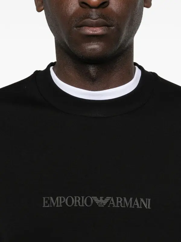 Emporio Armani Logo Cotton Sweatshirt