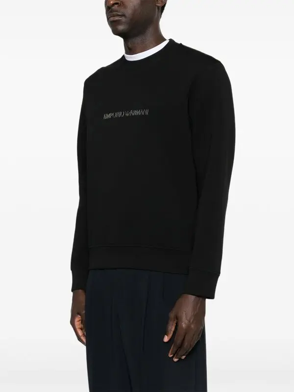 Emporio Armani Logo Cotton Sweatshirt