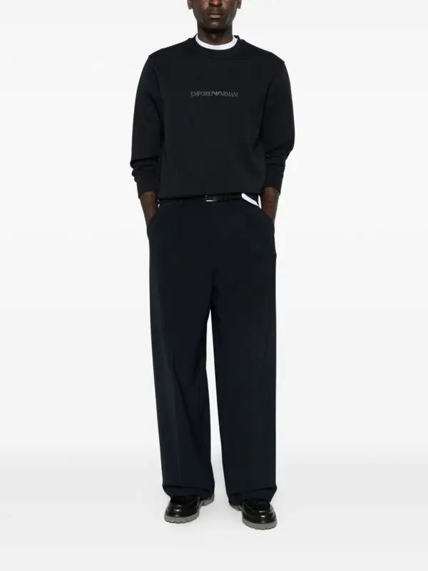 Emporio Armani Logo Cotton Sweatshirt
