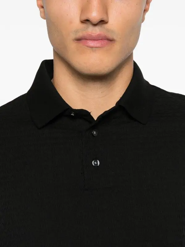 Emporio Armani Logo Cotton Polo Shirt
