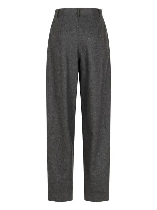 Emporio Armani Wool Checked Trousers