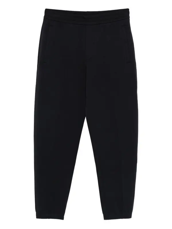 Emporio Armani Cotton Sweatpants - Blue