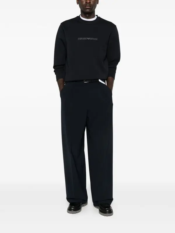 Emporio Armani Logo Cotton Sweatshirt