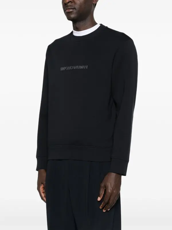 Emporio Armani Logo Cotton Sweatshirt