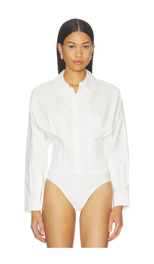 Simkhai Cleriys Dolman Sleeve Bodysuit
