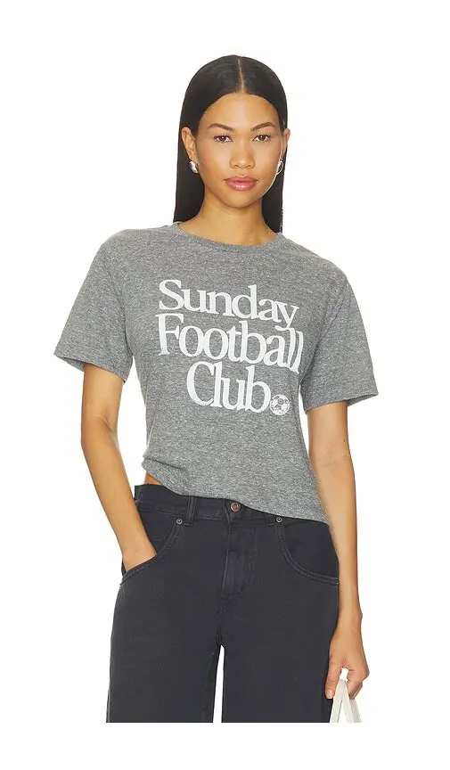 SUNNY SOMEWHERE Sunday Football Club Graphic Tee