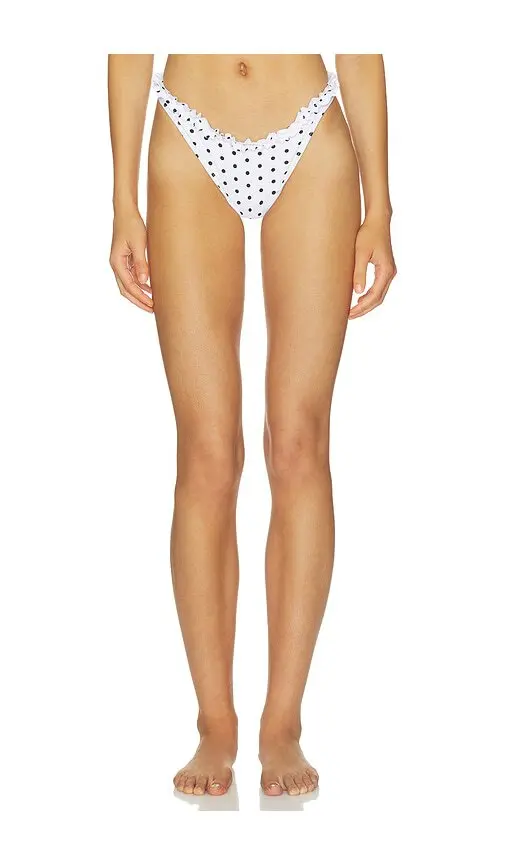 VDM Billie Reversible Bikini Bottom In Multi - Coco