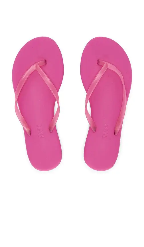 Tkees Aqua Flip Flops In Pink
