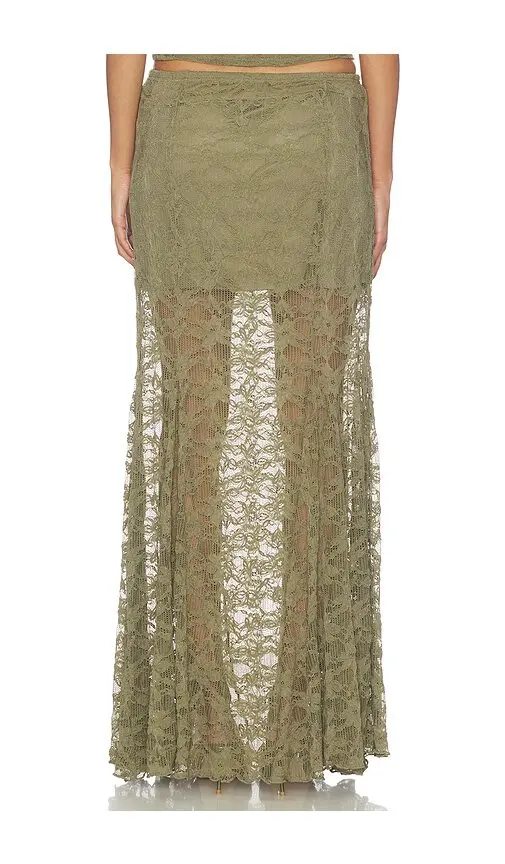 Steve Madden Mirabel Skirt In Green