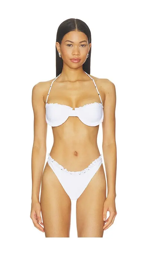 VDM Polly Reversible Underwire Top In Multi