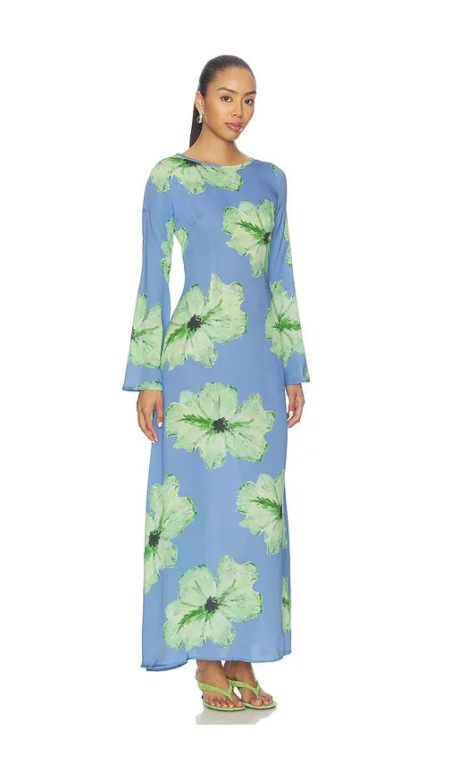 THE WOLF GANG Leona Maxi Dress
