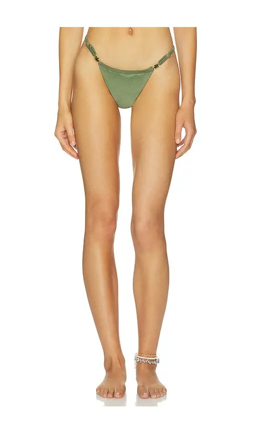BANANHOT Emi-lynn Bikini Bottom In Olive