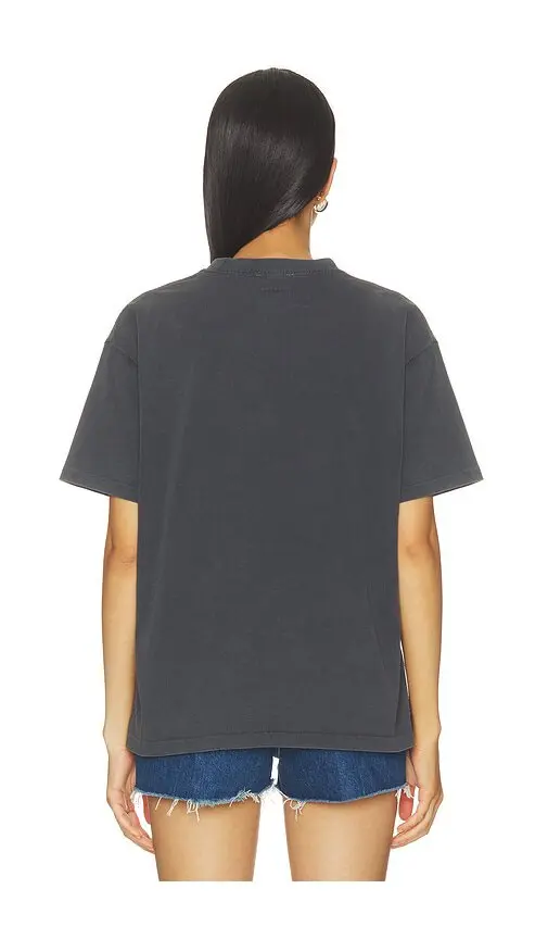 ANINE BING Cade Tee Leopard In Black