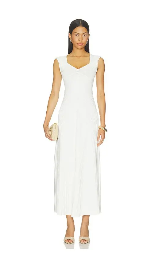 Cult Gaia Maia Dress In White - Off White