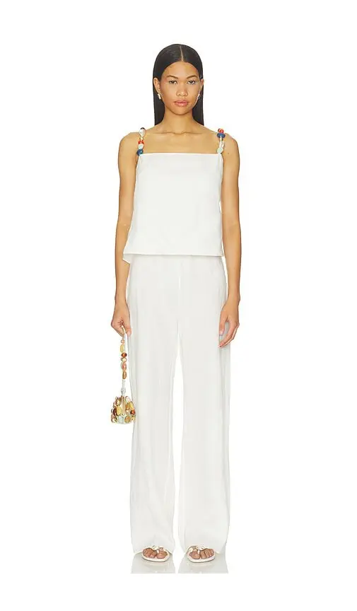 Cult Gaia Eira Top In White