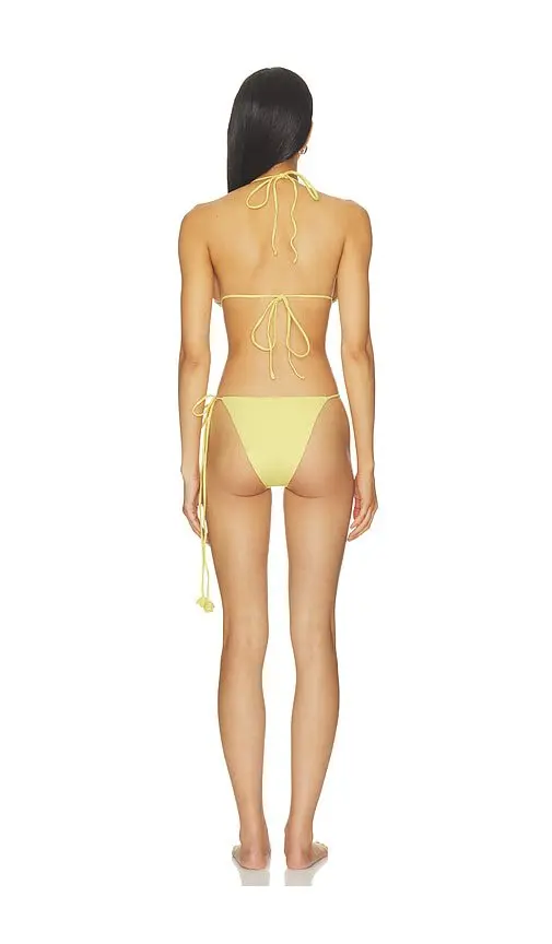 MAYGEL CORONEL Vesper Bikini Set In Yellow