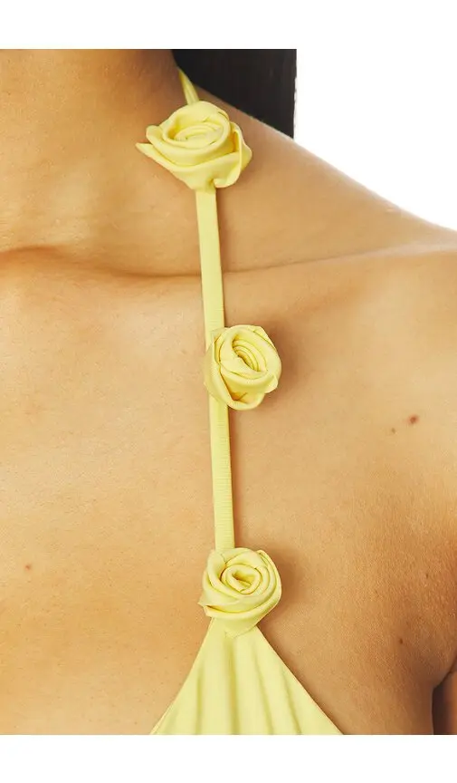 MAYGEL CORONEL Vesper Bikini Set In Yellow