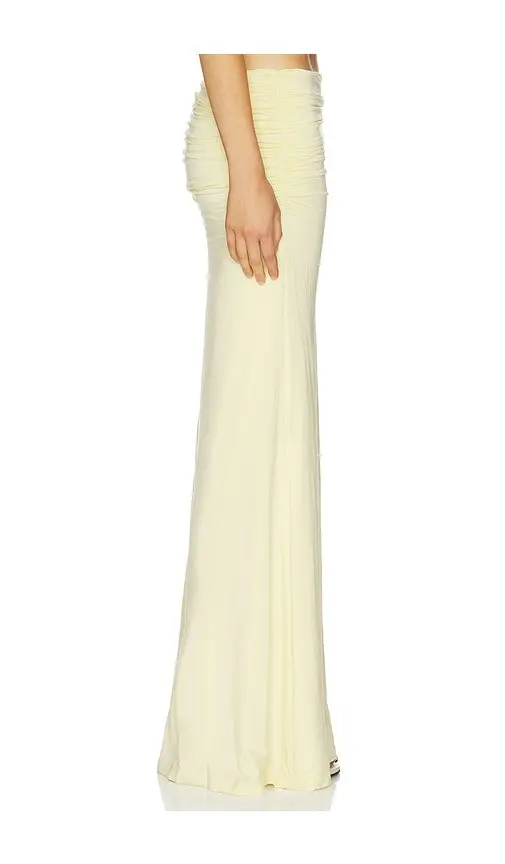 MADISON THE LABEL X Nisma Skirt In Yellow