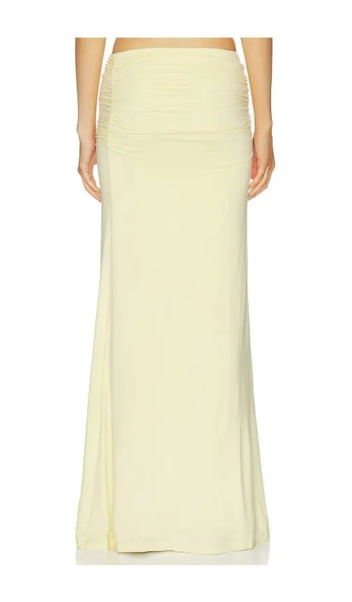 MADISON THE LABEL X Nisma Skirt In Yellow