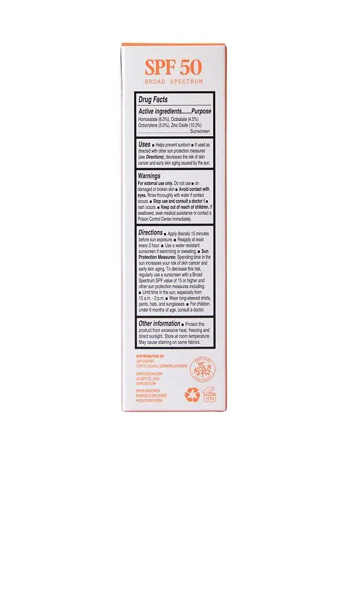 LAPCOS Daily Sunscreen Spf 50