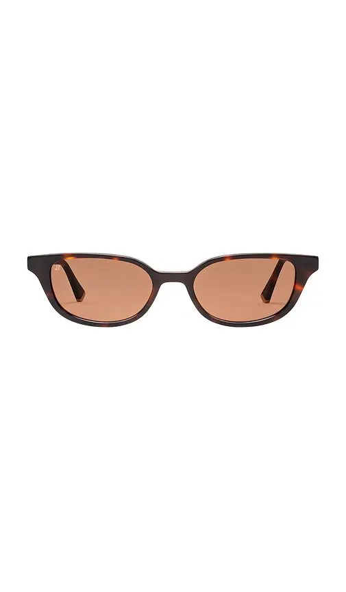 JIMMY FAIRLY The Pippa Sunglasses In Multi - Dark Tortoise