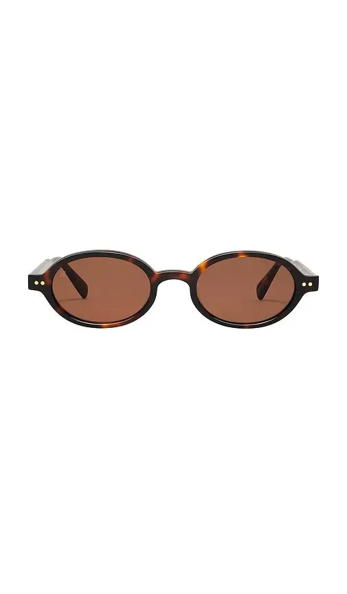 JIMMY FAIRLY The Elvie Sunglasses In Multi - Dark Tortoise