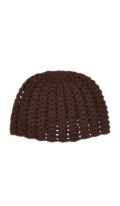 Lack Of Color Crochet Hat
