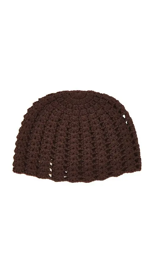 Lack Of Color Crochet Hat