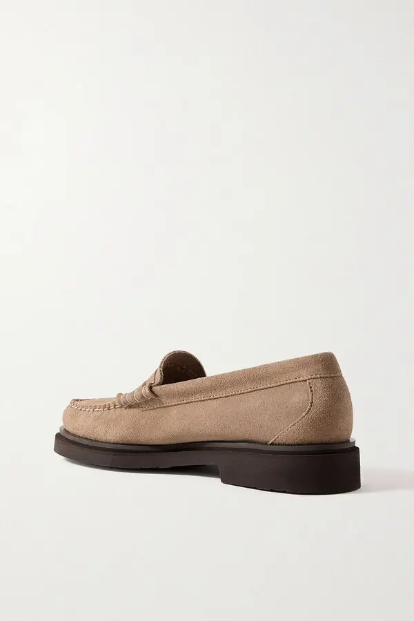 G.H. BASS & CO. Weejuns Larson Suede Penny Loafers