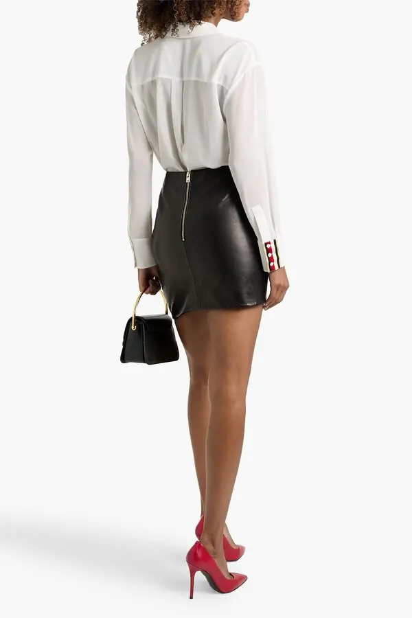 Alice + Olivia Dimitria Striped Shirt