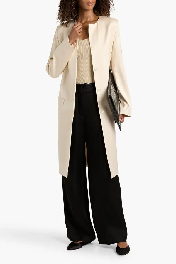 TOTEME Chintz Satin Coat