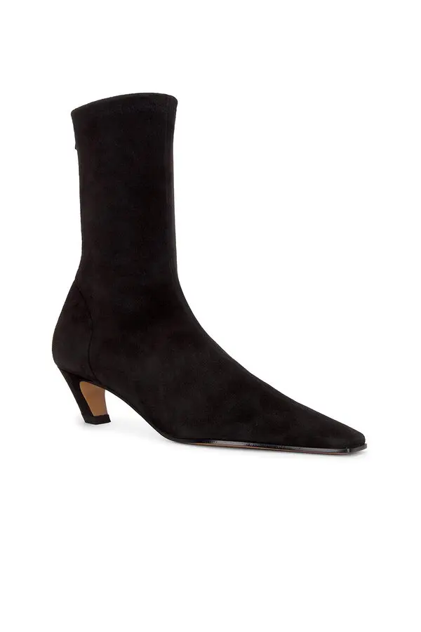 Khaite Arizona Suede Ankle 40 Boot