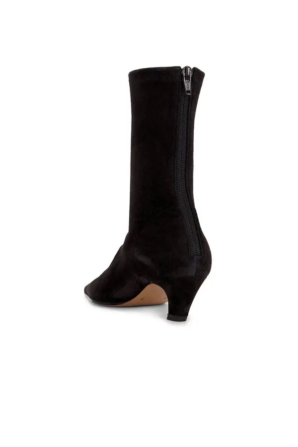 Khaite Arizona Suede Ankle Boots
