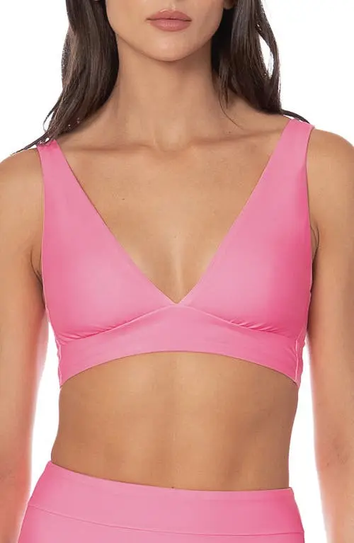 MAAJI Allure V-neck Bikini Top - Pink