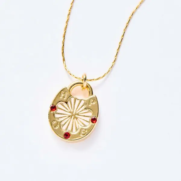 &LIVY Hope Clover Expandable Necklace - Gold