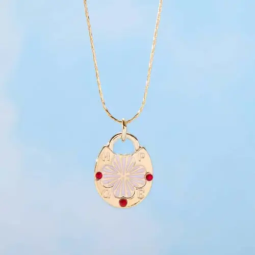 &LIVY Hope Clover Expandable Necklace - Gold