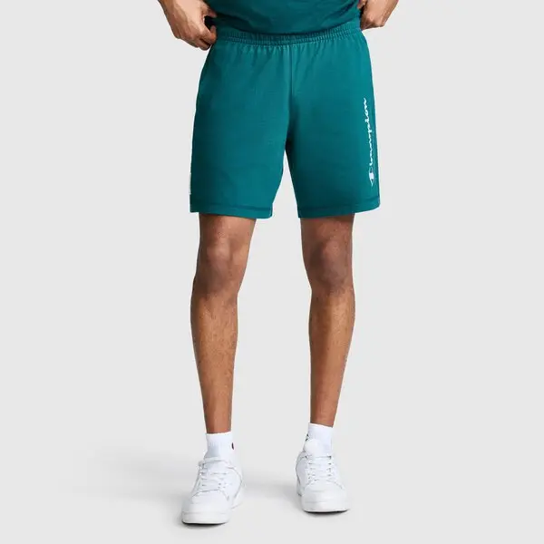 Champion 7" Jersey Script Logo Shorts