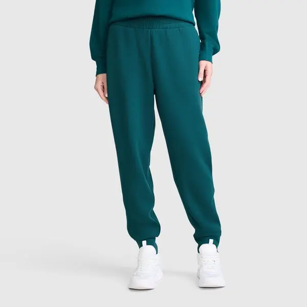 Champion Taper Leg Jogger With Zippers - Deep Teal