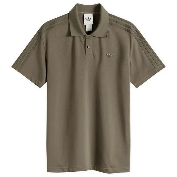 Adidas 3 Stripe Polo - Branch