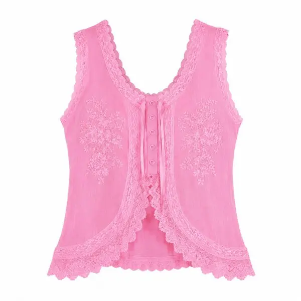 MUCHE & MUCHETTE Cannes Top - Pink
