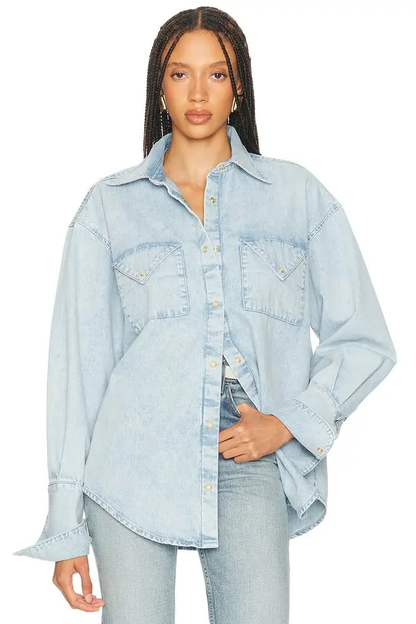 HELSA Washed Denim Shirt