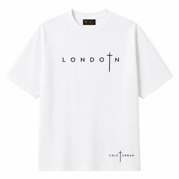CHIC URBAN London Grace Oversized T-shirt - White