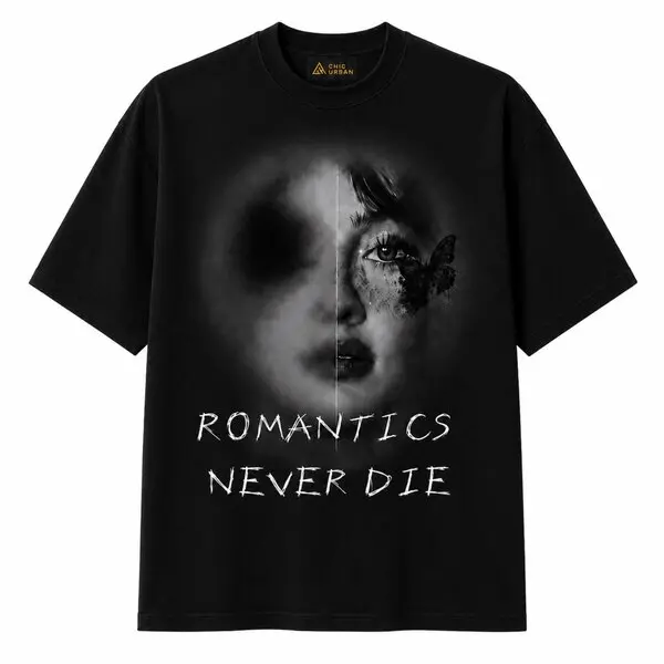 CHIC URBAN Graphic Print Oversized T-shirt
