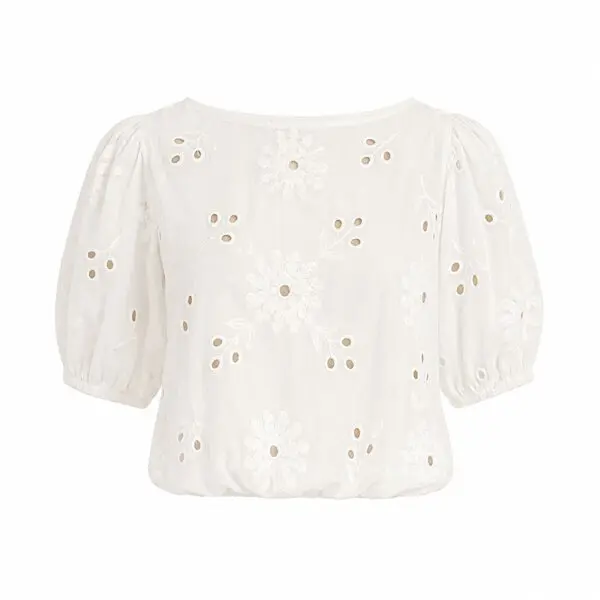 MUCHE & MUCHETTE Surya Top - White