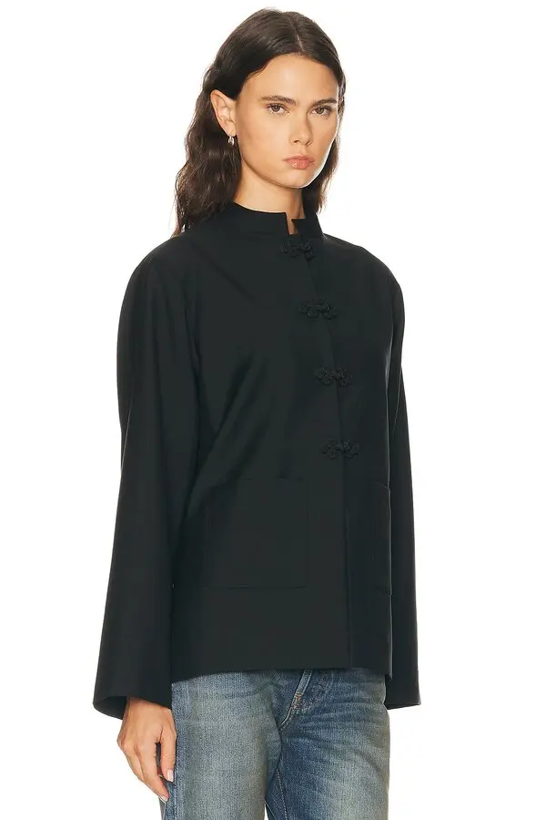 RÓHE Pankou Closure Top - Black