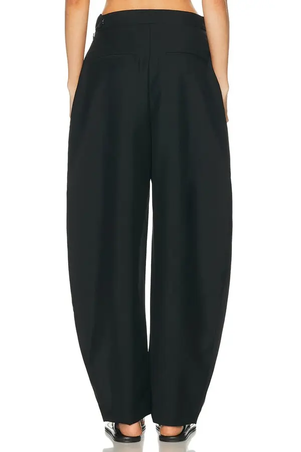 RÓHE Puck Sculptural Tailored Trouser - Black