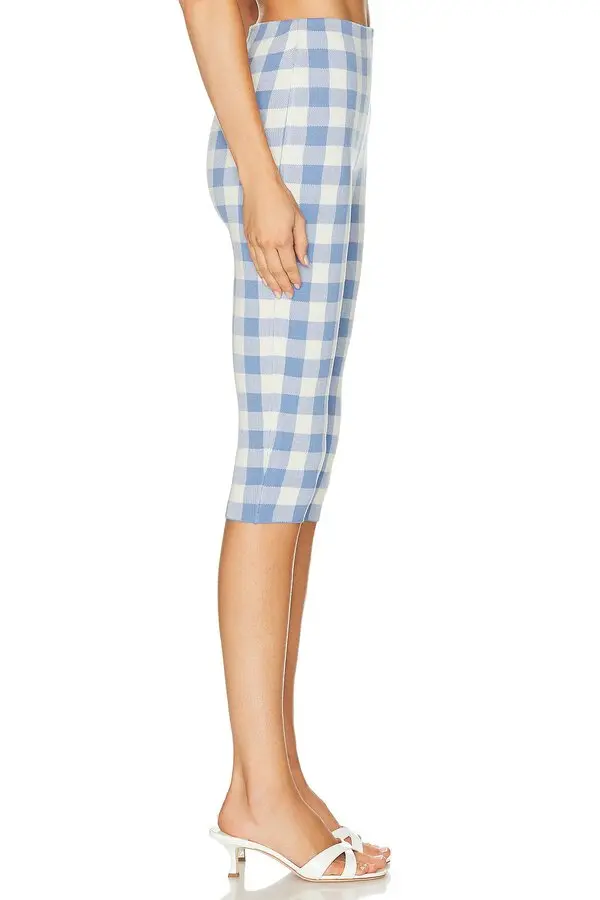 SEROYA Diondra Gingham Capri Pants