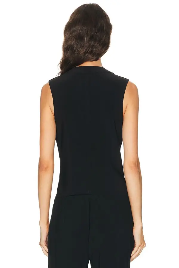 Norma Kamali Lapel Vest